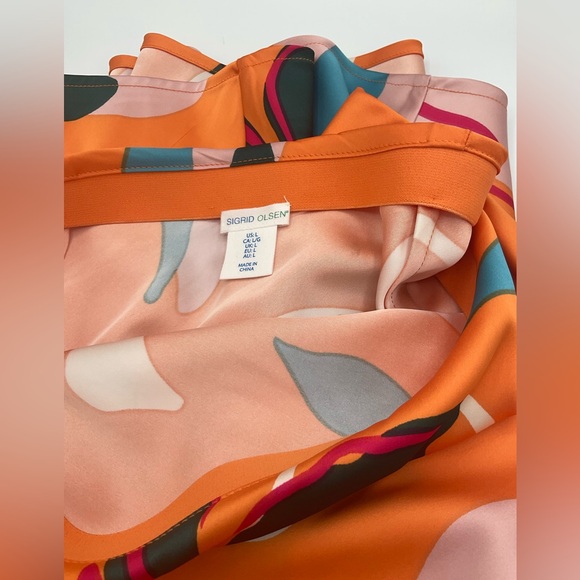 Sigrid Olsen | Dresses | Sigrid Olsen Two Piece Tropical Halter Top And ...